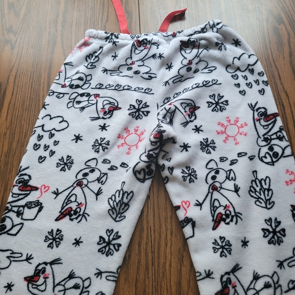 Disney | Intimates & Sleepwear | Disney Frozen Olaf Pajama Pants S ...